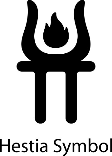 Artemis symbol Royalty Free Vector Image - VectorStock