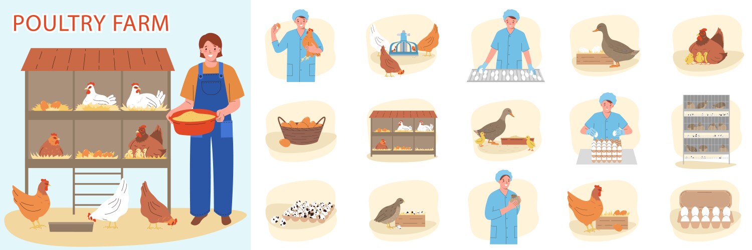 Colored realistic eggs icon set Royalty Free Vector Image