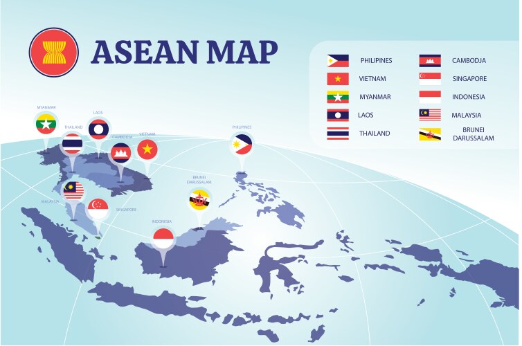 Asean Map Vector Images (over 580)