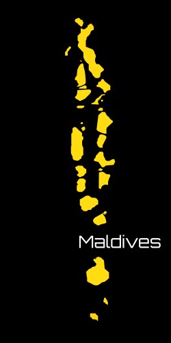 Maldives Map Outline Vector Images (over 130)
