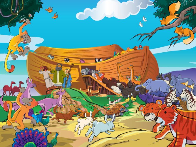 Noah Vector Images (over 1,100)