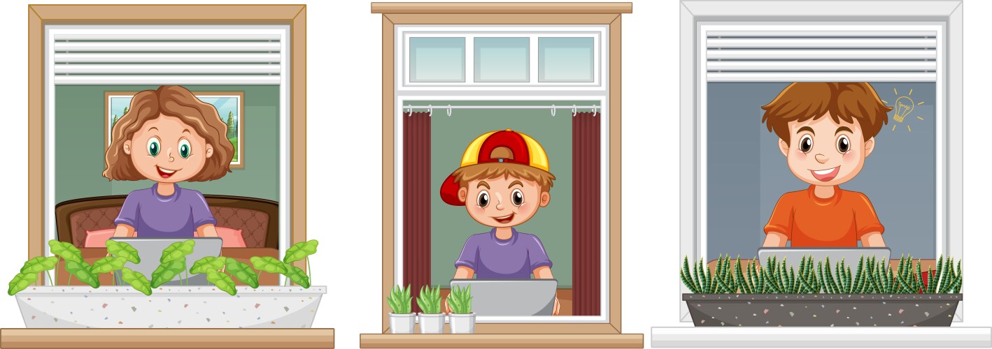 Through The Window Animation