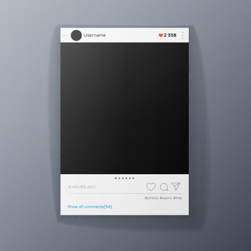 Blank Instagram Frame Vector Images (over 600)