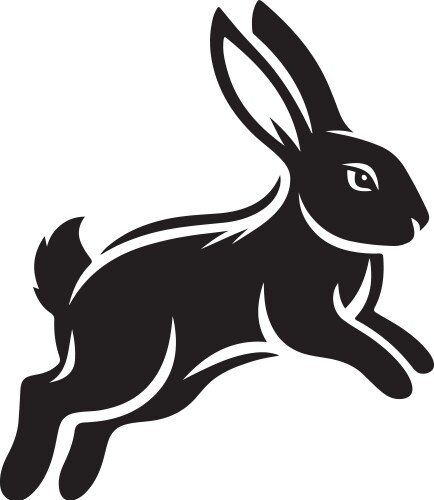 Simple Rabbit Drawing Vector Images (over 6,400)
