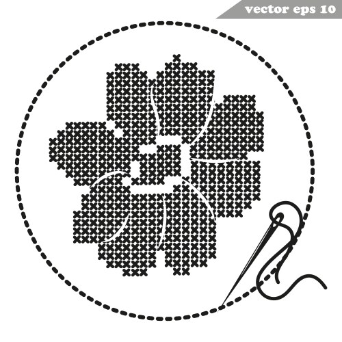 Cross Stitch Vector Images (over 7,200)