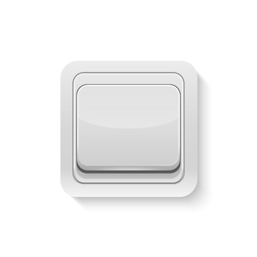 Realistic switch off Royalty Free Vector Image