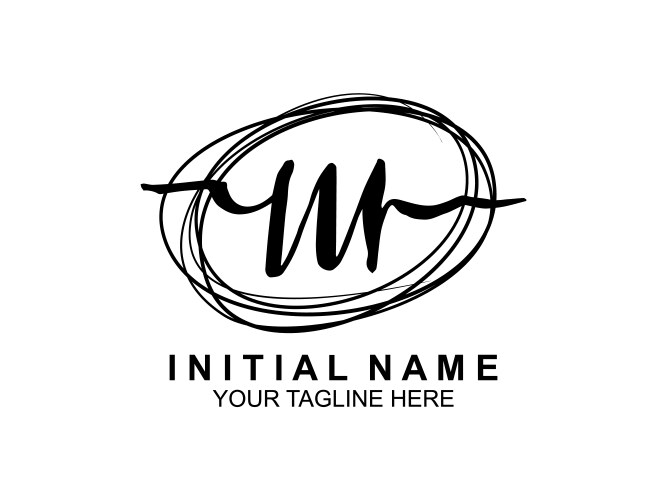 M Letter Signature Vector Images (over 8,000)