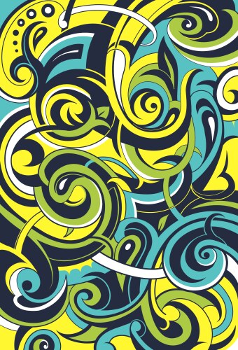 Color abstract seamless quality pattern Royalty Free Vector