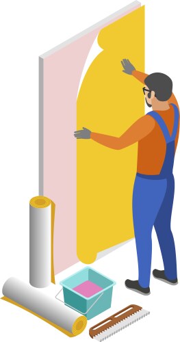 Wallpaper Installation Vector Images (over 4,100)