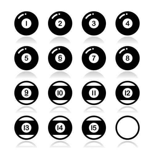 Billiard Ball 1 Vector Images (over 1,400)