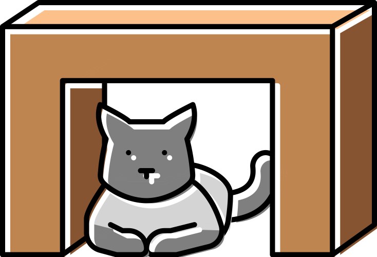 On preposition english line icon Royalty Free Vector Image