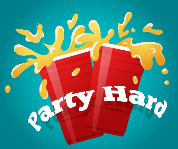 Cheers Beer Splash Vector Images (over 450)