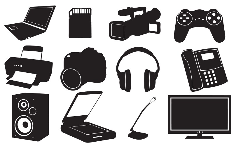 Electronic Icon Vector Computer Monitor Vector SVG Icon SVG Repo