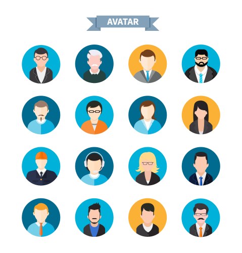 Avatars Programmer Vector Images (over 1,000)