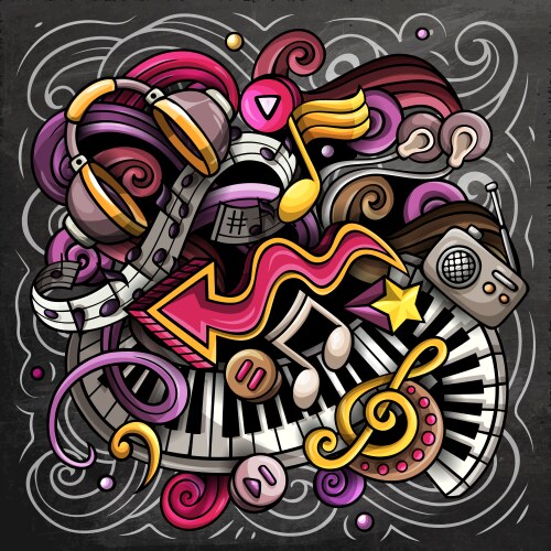 Music Doodles Vector Images (over 24,000)