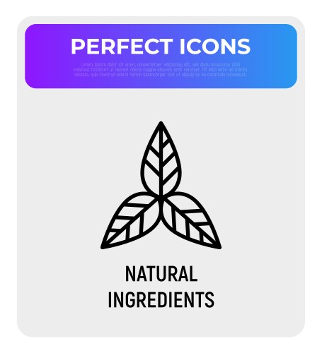 Natural Ingredients Icon Vector Images (over 170,000)