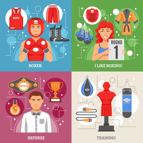 Cartoon red boxing training helmet Royalty Free Vector Image