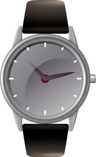 Wrist mechanical watch Royalty Free Vector Image