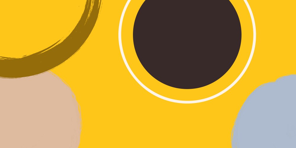 Seamless round pattern background with shapes Vector Image