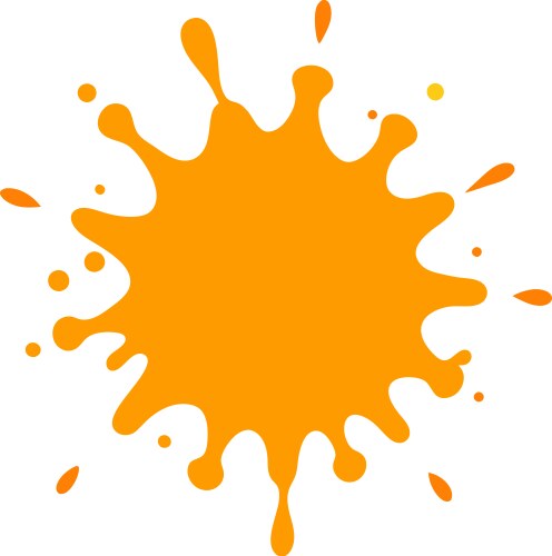 Orange Splash Colours Vector Images (over 5,600)