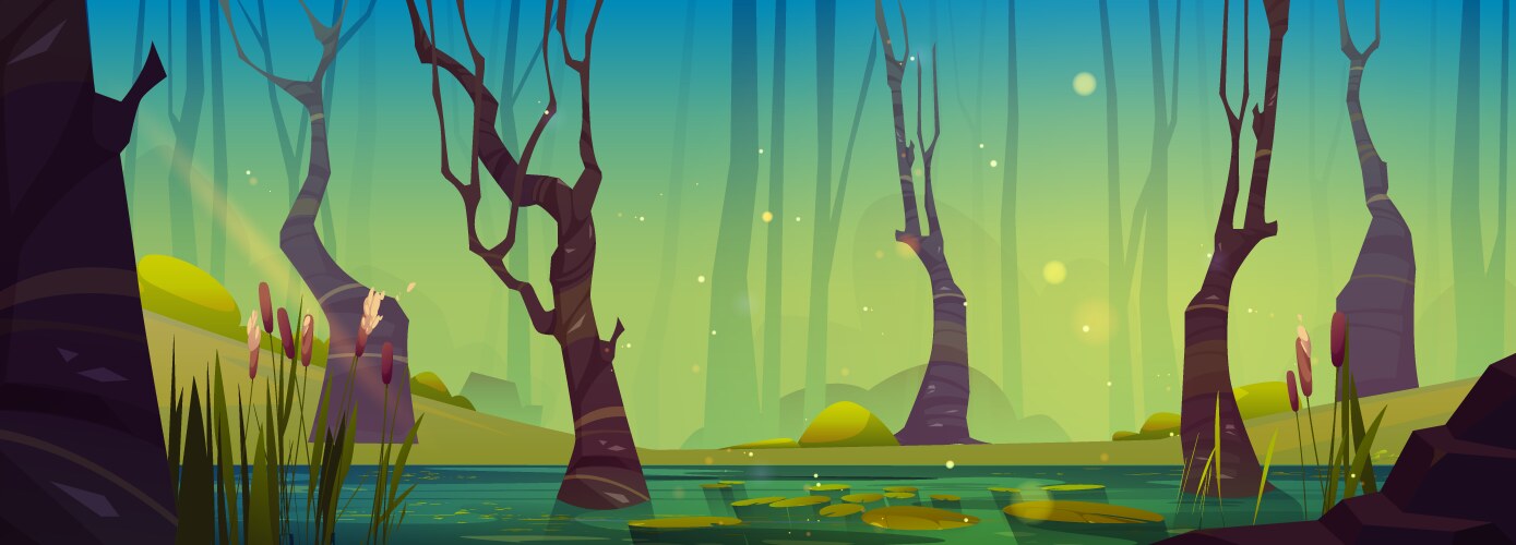 Swamp Cartoon Vector Images (over 3,900)