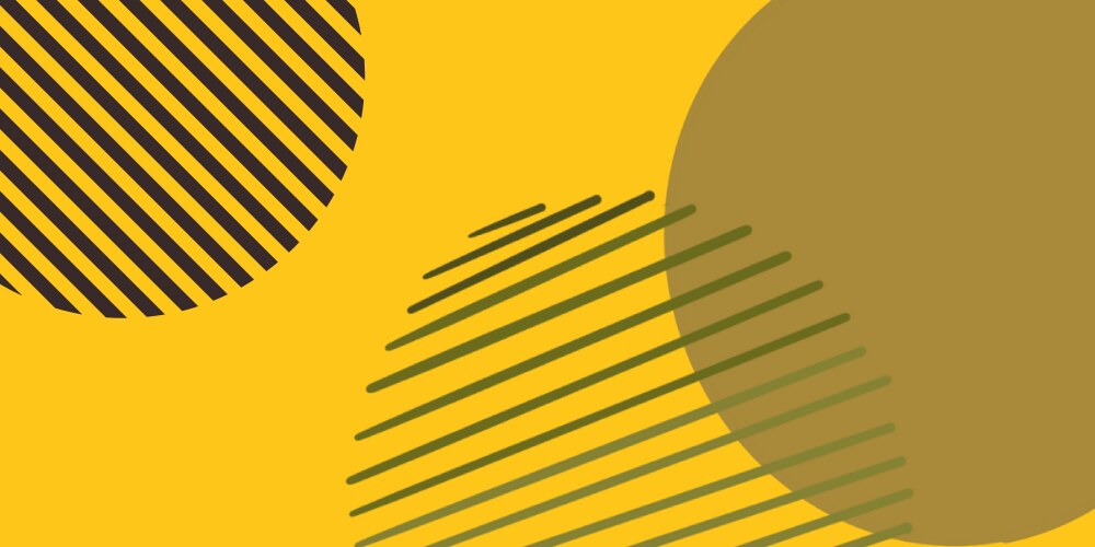 Seamless round pattern background with shapes Vector Image