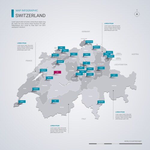 Switzerland Outline Map Vector Images (over 1,400)