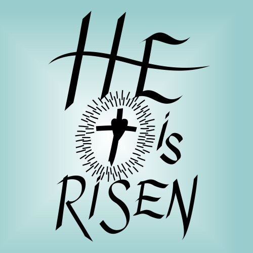 He is Risen Vector Images (over 370)