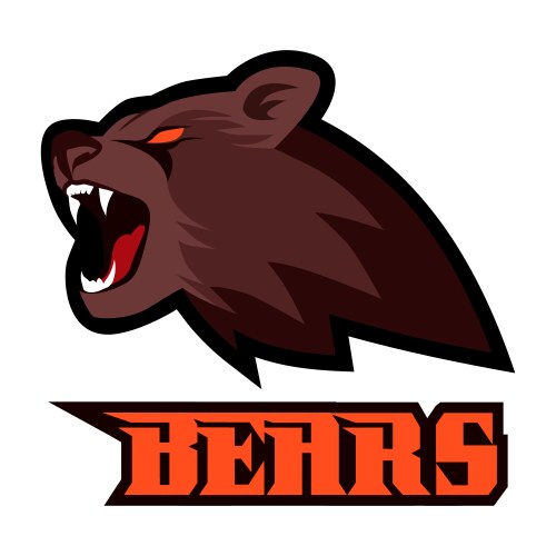 Strong bear Royalty Free Vector Image - VectorStock