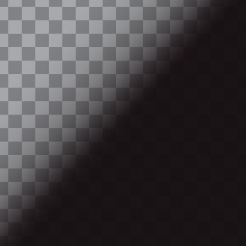 Transparent gradient background gray to black Vector Image