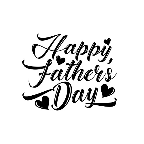 Happy fathers day celebration banner square Vector Image