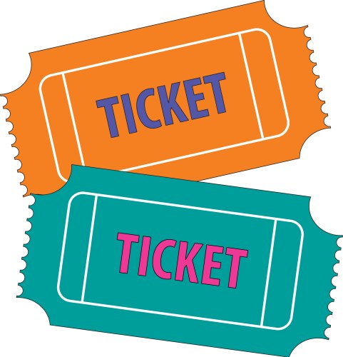 Cartoon Raffle Tickets Vector Images (over 390)
