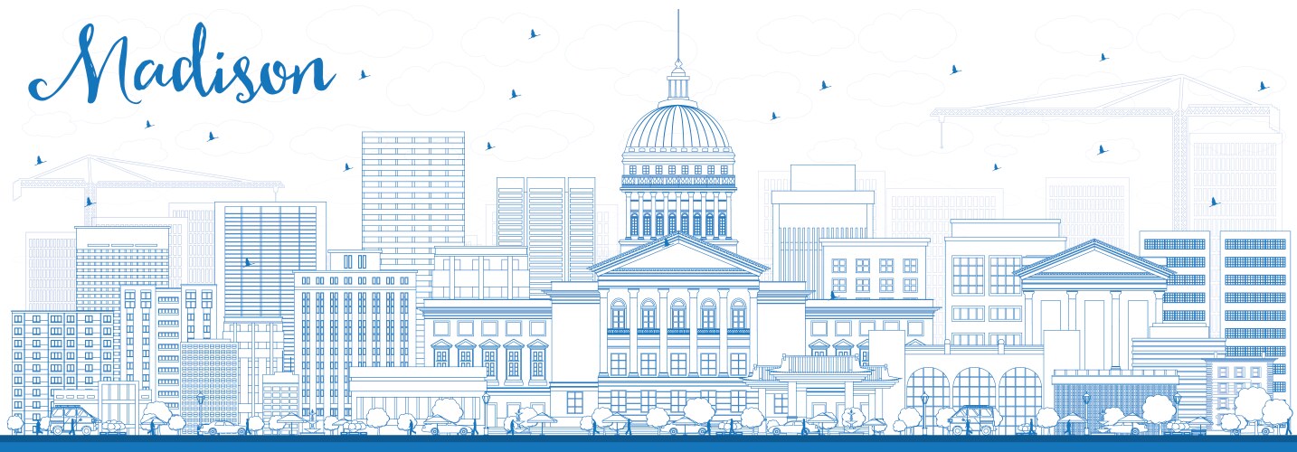 Wisconsin State Outline Vector Images (over 650)