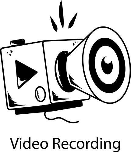 Camera Recording Vector Images (over 48,000)