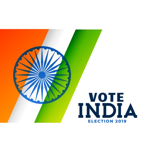 Indian election campaign poster Vector Images & Graphics for Commercial ...