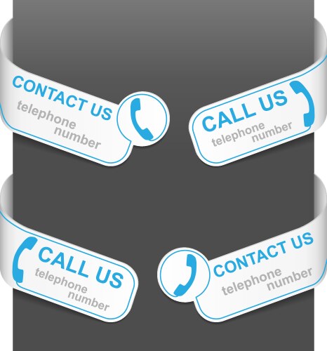 Contact Us Banner Vector Images (over 1,900)