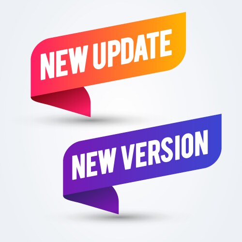 Hanging tag now open modern web banner element Vector Image