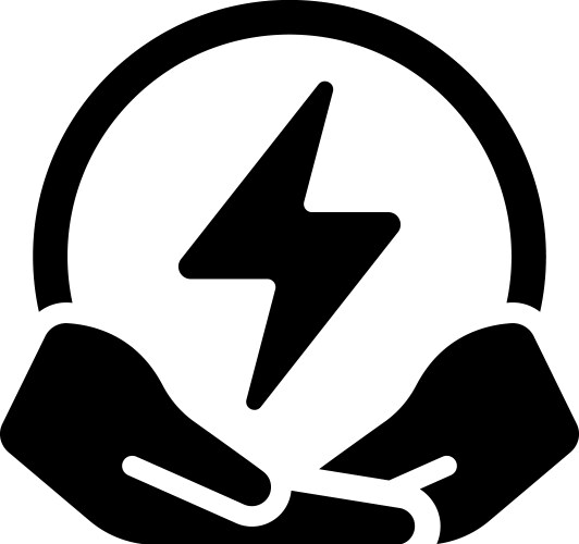 Energy efficiency icon Royalty Free Vector Image