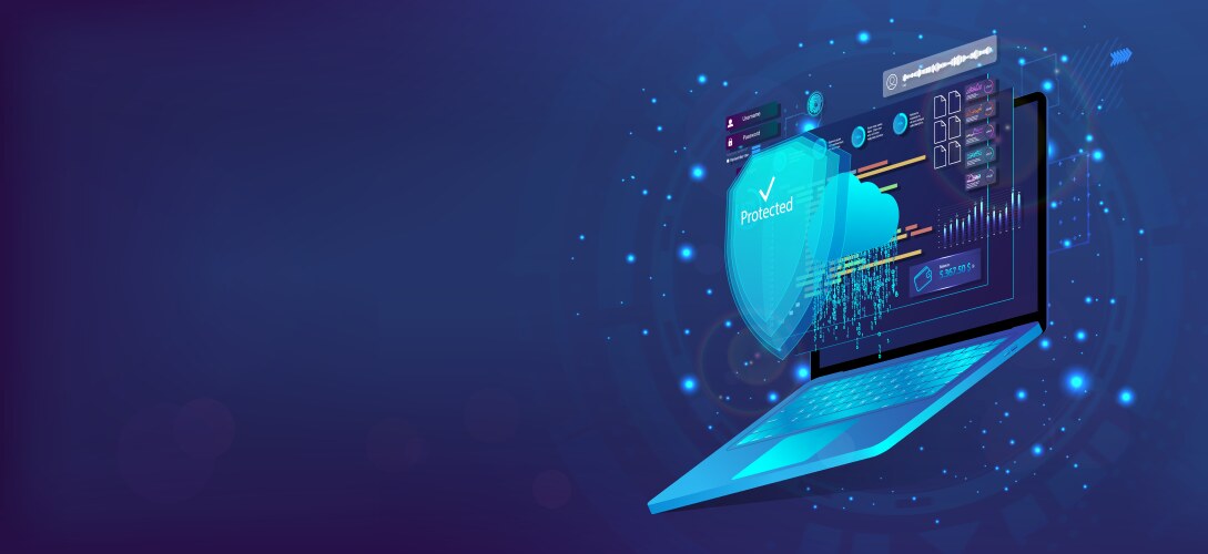 Cyber Security Banner Vector Images Over 9 300