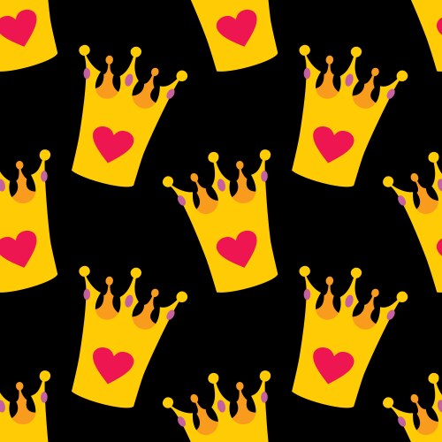 Crown isolated on white background Royalty Free Vector Image