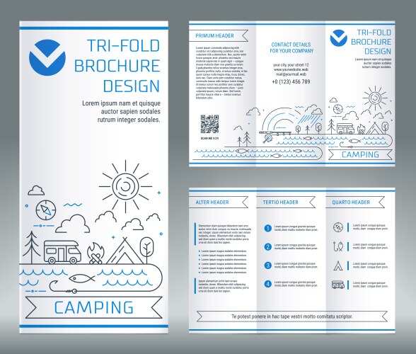 Vaccination & Immunization Brochure Template – Royalty-Free Vector ...