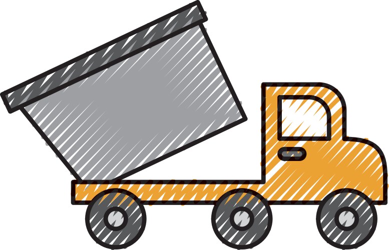 Cartoon Tipper Truck Vector Images (over 490)