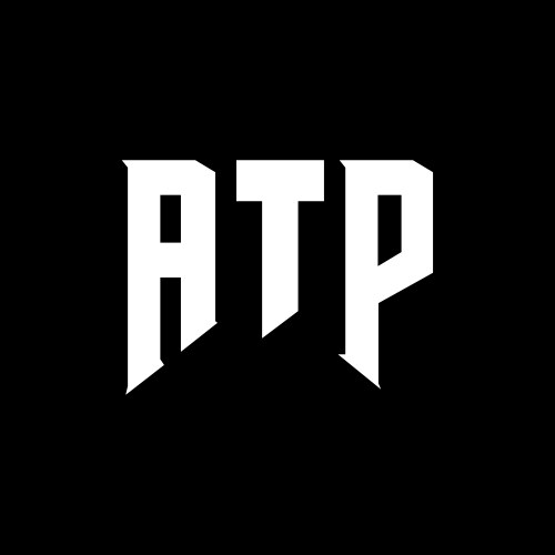 Atp logo letter design Royalty Free Vector Image