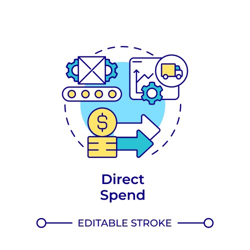 National developmental needs concept icon Vector Image