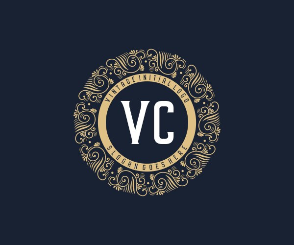 Vc logo Vector Images & Graphics for Commercial Use | VectorStock