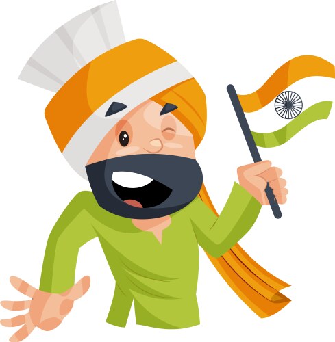 Happy Sikh Face Vector Images (over 180)