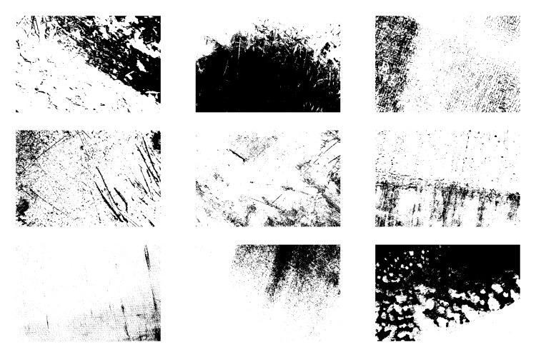 Grunge square backgrounds and frames Royalty Free Vector Grunge square backgrounds and frames Royalty Free Vector