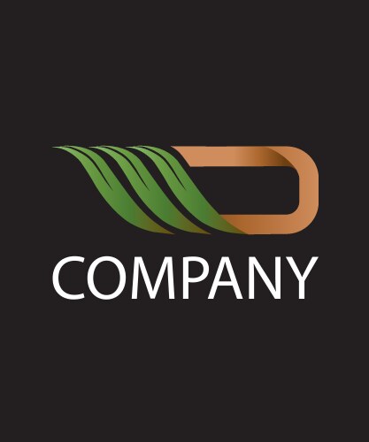 Logo company Royalty Free Vector Image - VectorStock