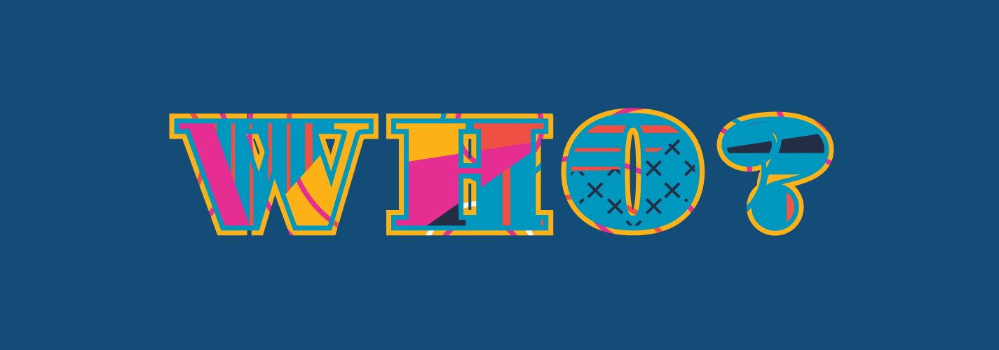 Who what where when why how 5w1h or wh questions Vector Image