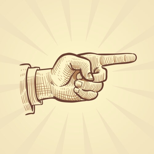 Pointing Finger Vector Images (over 51,000)